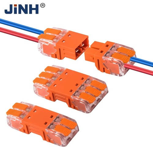 5PCS Quick Lever Wire Connectors 2/3/4 Pin Universal Compact Terminal ...