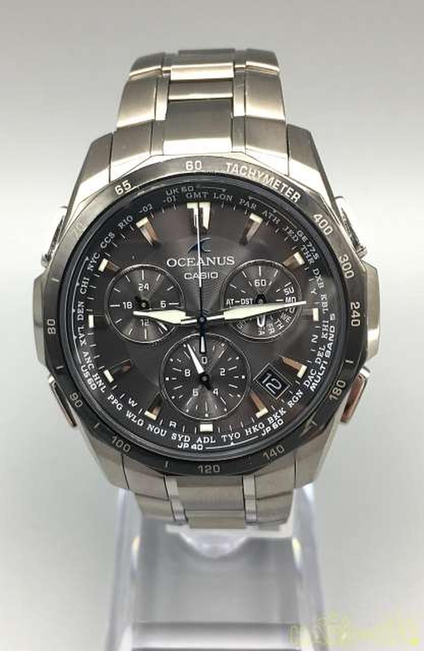 Casio Oceanus OCW-S1000 Radio Solar Watch Used - Gem