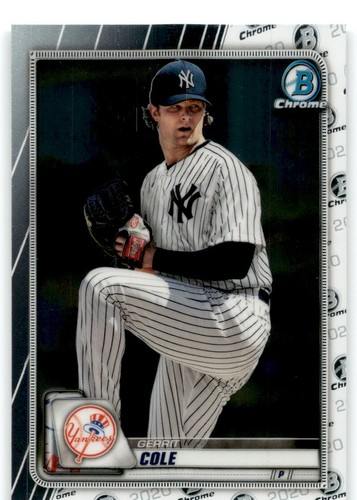 2020 BOWMAN CHROME GERRIT COLE NEW YORK YANKEES #55 | eBay