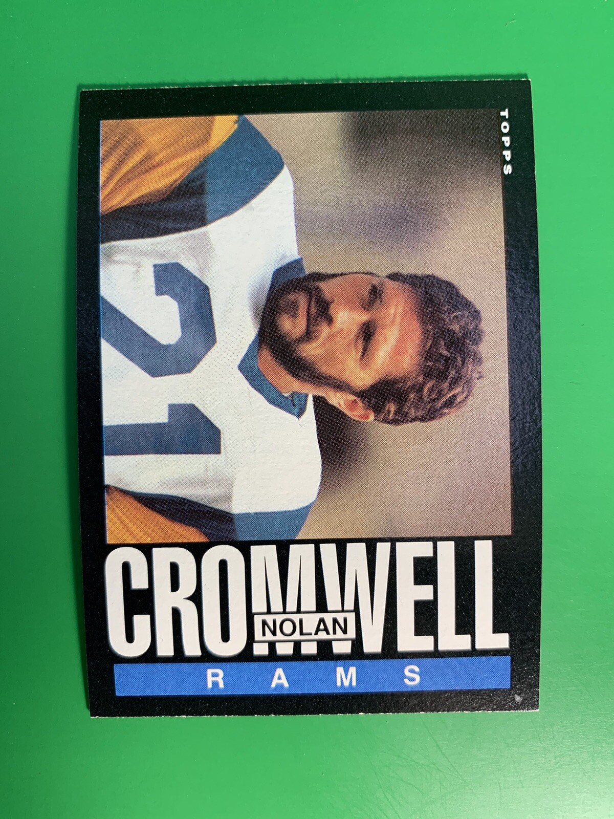 1985 Topps Nolan Cromwell #78 Los Angeles Rams | eBay