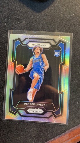 2023-24 Panini Prizm DEREK LIVELY II ROOKIE CARD #163 RC Mavericks ...