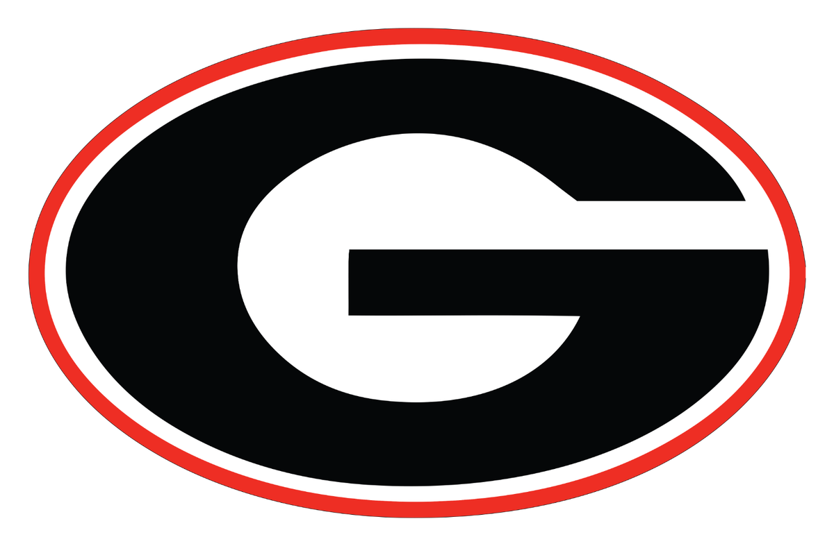 Georgia Bulldogs Wall Decals Georgia Bulldogs: Original Round Lighted