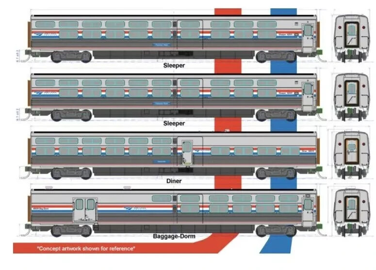 Amtrak Viewliner Sleeper Car Layout Amtrak Viewliner I Sleeper Phase