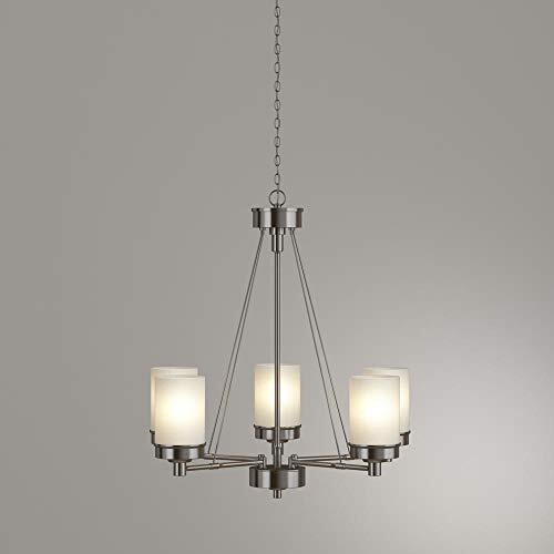Hampton Bay 5-Light Brushed Nickel Chandelier | eBay