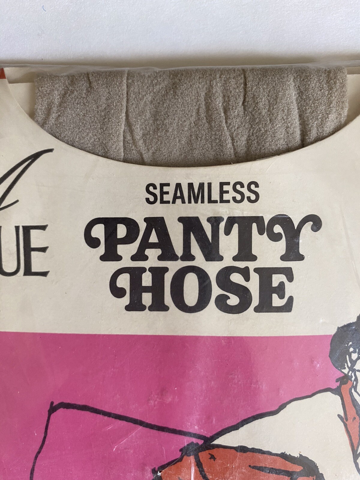 Vintage 1960’s LA Morique Seamless Panty Hose One Siz… - Gem