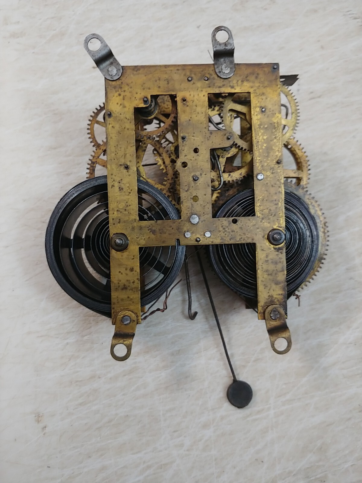 INGRAHAM PARLOR CLOCK MOVEMENT | eBay
