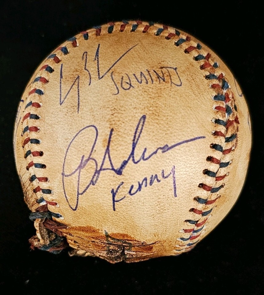 The Sandlot Signed BASEBALL MLB 8 Cast Members JSA 8 Signatures and ...