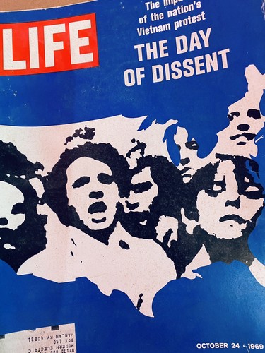 Vintage October 24, 1969 Life Magazine - The Day of Dissent on Cover ...
