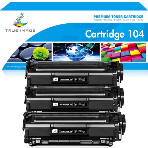 3pk 104 FX9 FX10 Toner Compatible For Canon ImageClass MF4350D MF4150 ...