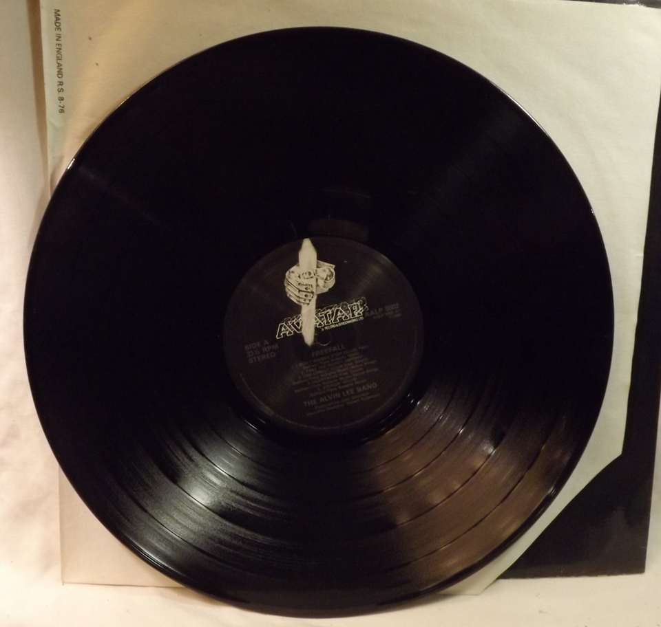 The Alvin Lee Band – Free Fall. Vinyl LP. 1980 with Insert | eBay