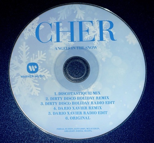 Cher Angels In The Snow Remixes Single Promo CD 6 tracks | eBay