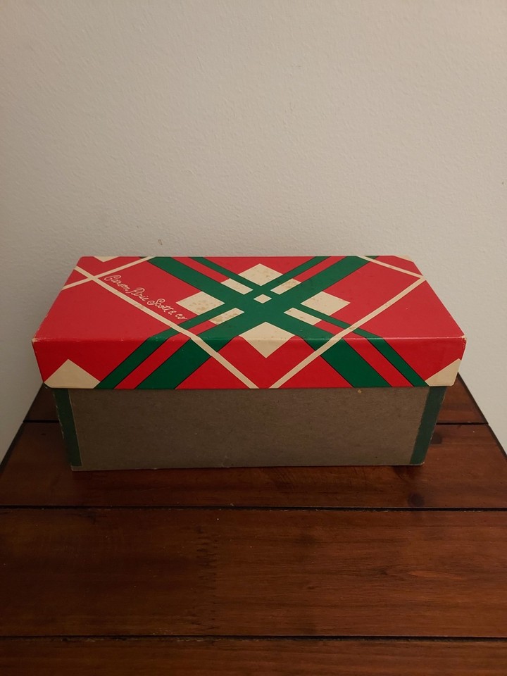 VINTAGE CARSON PIRIE SCOTT & CO CHRISTMAS GIFT BOX EXCELLENT CONDITION ...