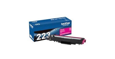 Brother 223 Color Toner Cartridge, Magenta, TN223M, 1300 Page Yield ...
