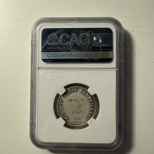 Apollo 9 Robbins Medal 1969 Flown #216 | eBay