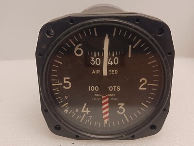 Vintage Aircraft Airspeed Indicator | eBay