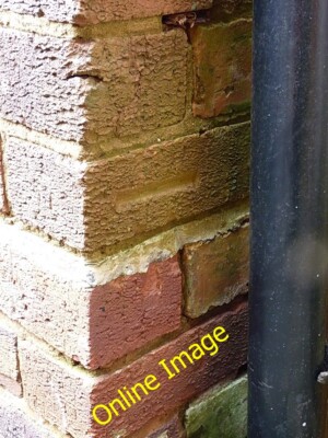 Photo 6x4 OS benchmark - Solihull, no 13 Marsh Lane An OS cutmark in ...