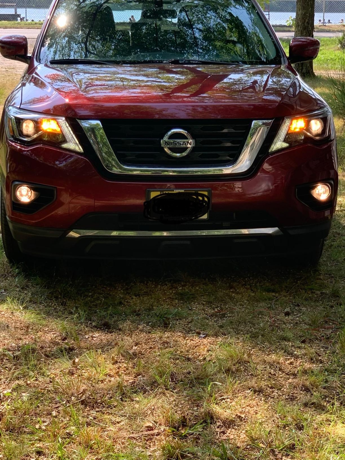 For 2017 2018 2019 2020 Nissan Pathfinder Pair Fog Lights Bumper Lamps ...