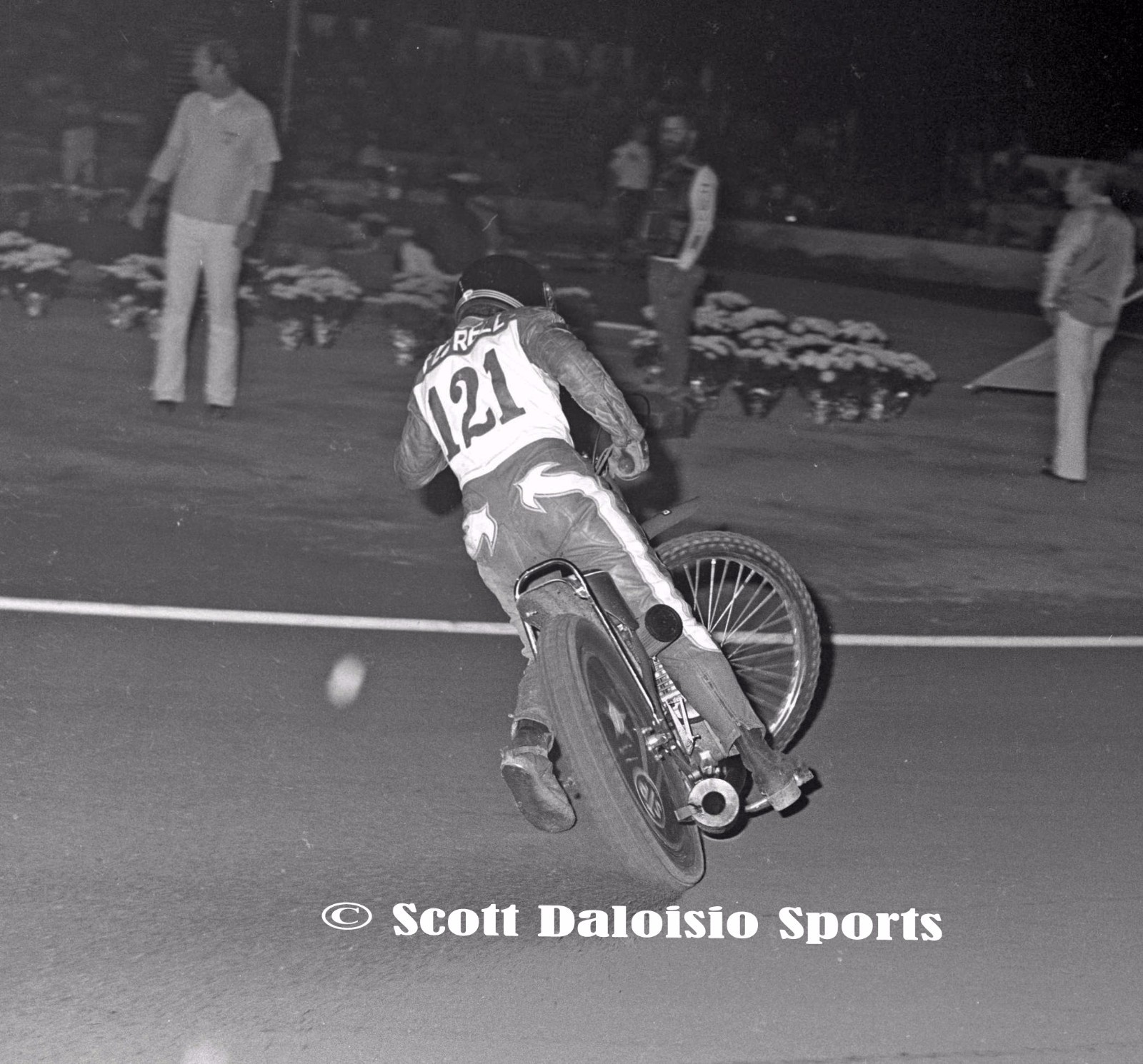 1981 DANGEROUS DUBB FERRELL COSTA MESA SPEEDWAY 11 X 14 PHOTO U.S ...