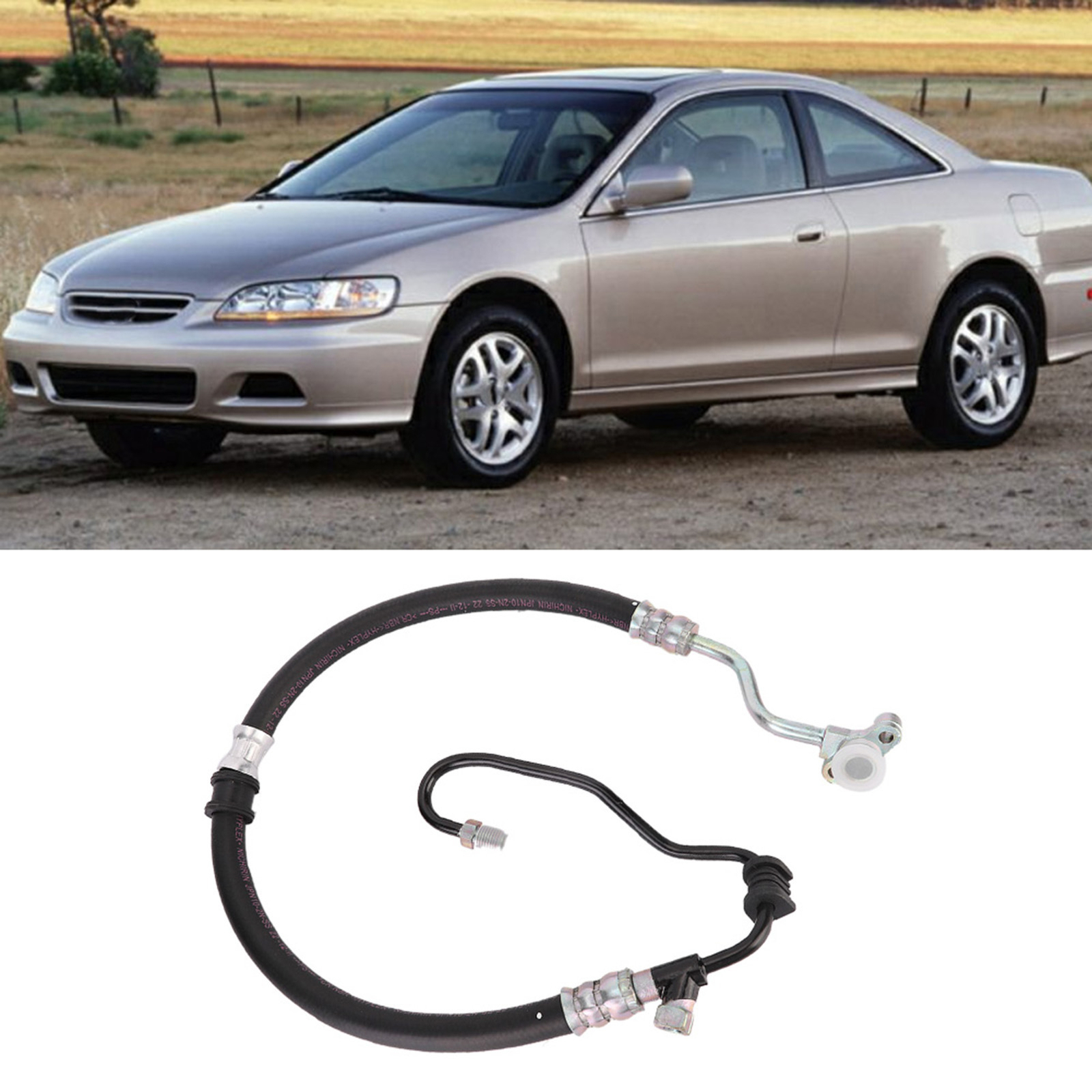 Car Power Steering Pressure Hose 53713‑S84‑A03 For 1998‑2002 | eBay