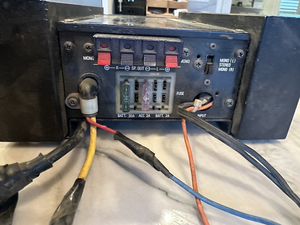 Vintage Old School 1980s Alpine 3506 Car Amplifier 2 Channel **UNTESTED ...