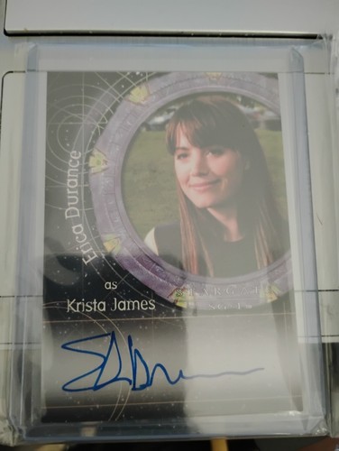 2 Rittenhouse Stargate Atlantis SG1 Erica Durance Autos As Krista James ...