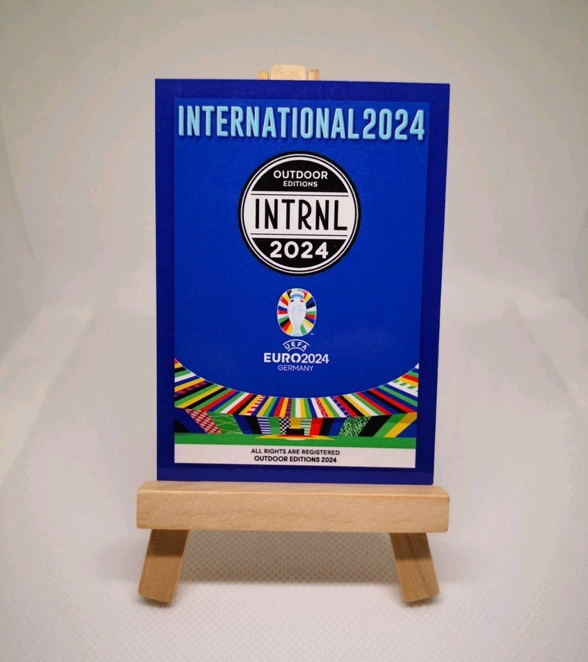 2024 Nicolo BARELLA Italy printed signature card UEFA EURO auto RARE ⚽ ...