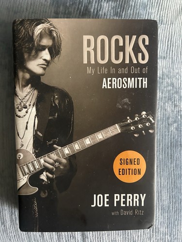 Joe Perry signed book Rocks My Life in and out of Aerosmith Beckett BAS ...