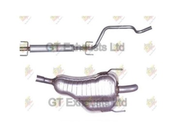 Zafira 1.8 Z18XER 1.6 Z16XER 05>14 Middle & Rear Silencer Exhausts ...