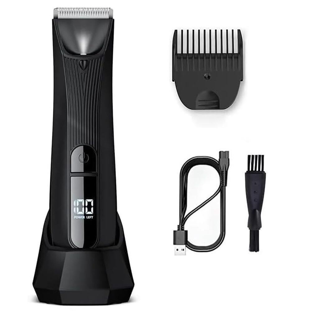 Manscape Groin Hair Trimmer for Men's Electric Ball Trimmer Wet/Dry ...