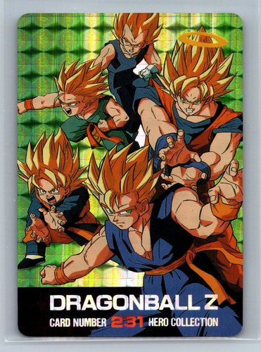 Dragon Ball Z Hero Collection 2 - Goku Family 231 - Prism Foil Artbox ...
