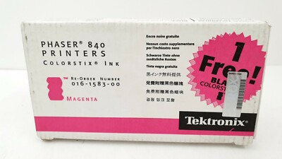 TEKTRONIX 016-1583-00 PHASER 840 1 Pack= 2 x Magenta + 1 x Black ...
