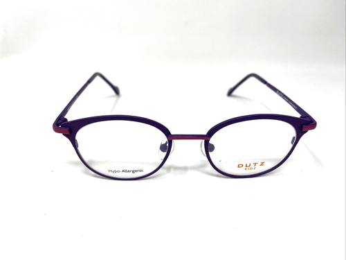 DUTZ KIDZ EYEGLASSES KIDS FRAME DK 172 75 42-18-125 PURPLE PINK METAL ...
