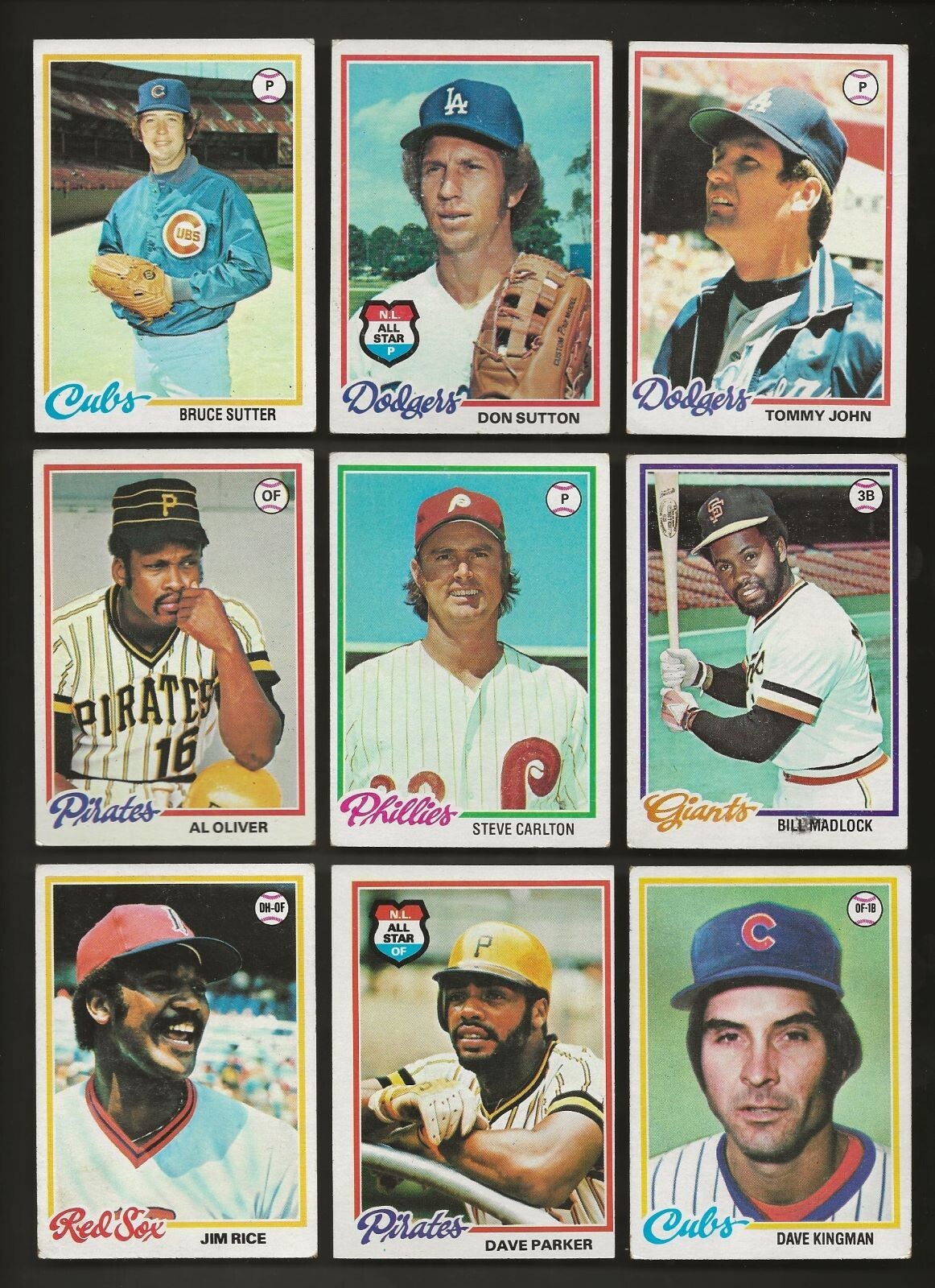 1978 Topps Partial Complete Set Stars HOFers Murray Whitaker Morris RCs ...