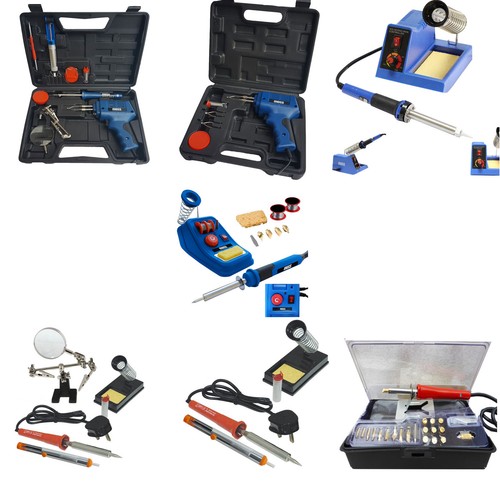 30w to 175w Electric Soldering Iron Solder Gun Station Stand Magnifier ...