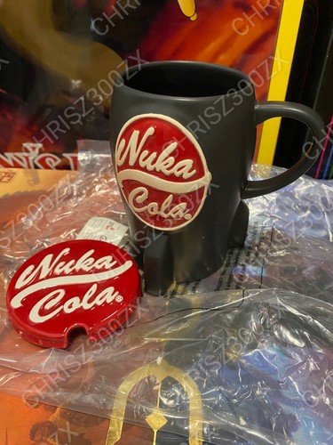 Fallout 4 76 New Vegas Nuka Cola Cap Mug Rocket Bottle Figure Ceramic ...