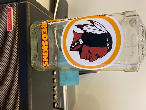 Washington Redskins Set of 4 Decals Stickers The Quad by Rico 2x2 ...