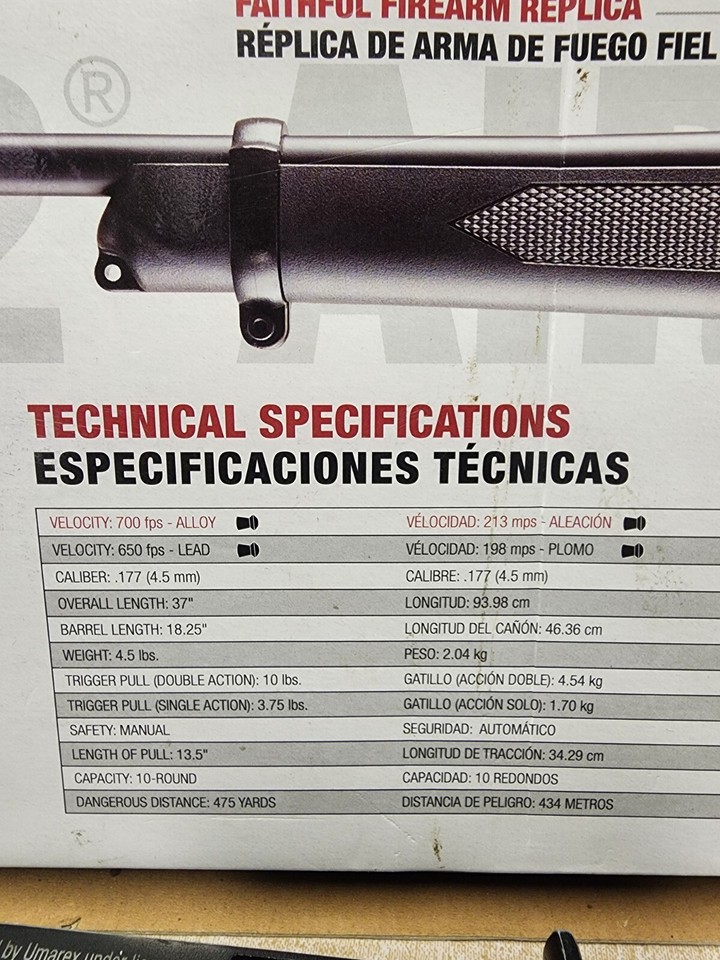 UMAREX RUGER 10/22 AIR RIFLE 700 FPS | eBay