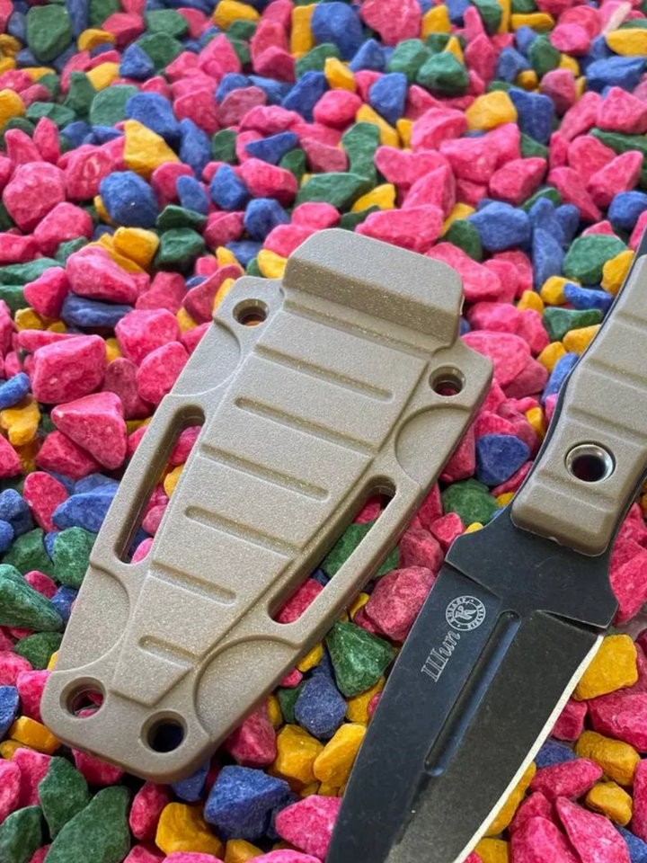 Russian ORIGINAL Kizlyar tactical knife SHIP Шип Spike BLACK blade new ...