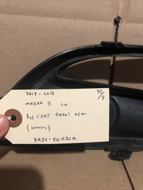Genuine OEM Mazda BAJC-50-C21A Driver Side Fog Light Bezel 2017-2018 ...