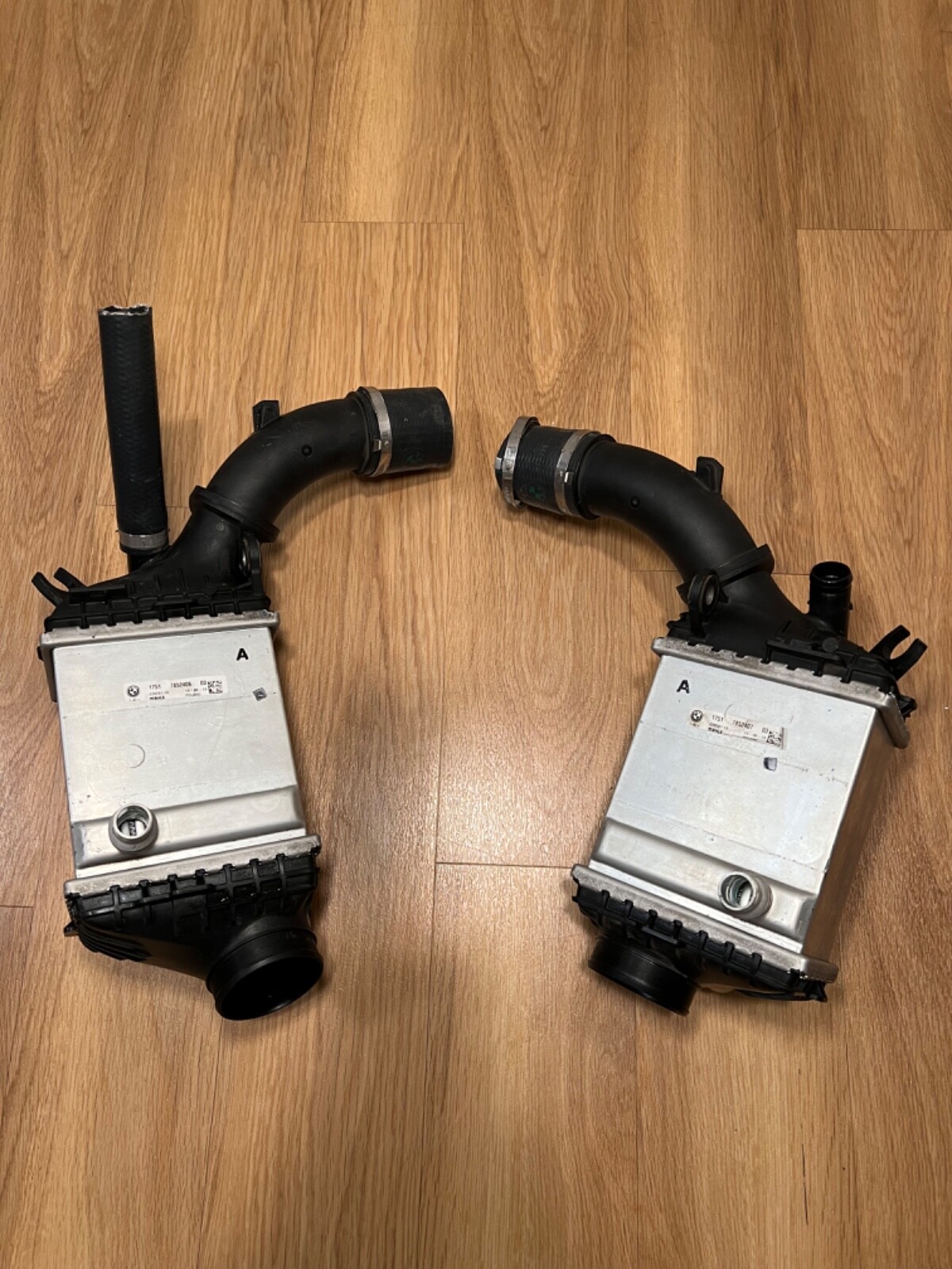 F90 M5 Competition Stock Charge Coolers Inter coolers | Silver ...