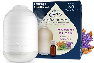 2 x Glade Aromatherapy Essentials Oil Duft Diffuser Lavendel und ...