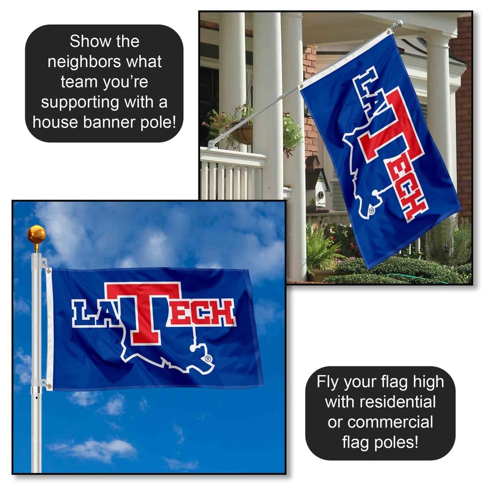 La Tech Bulldogs Flag Louisiana Tech University 3' x 5' | eBay