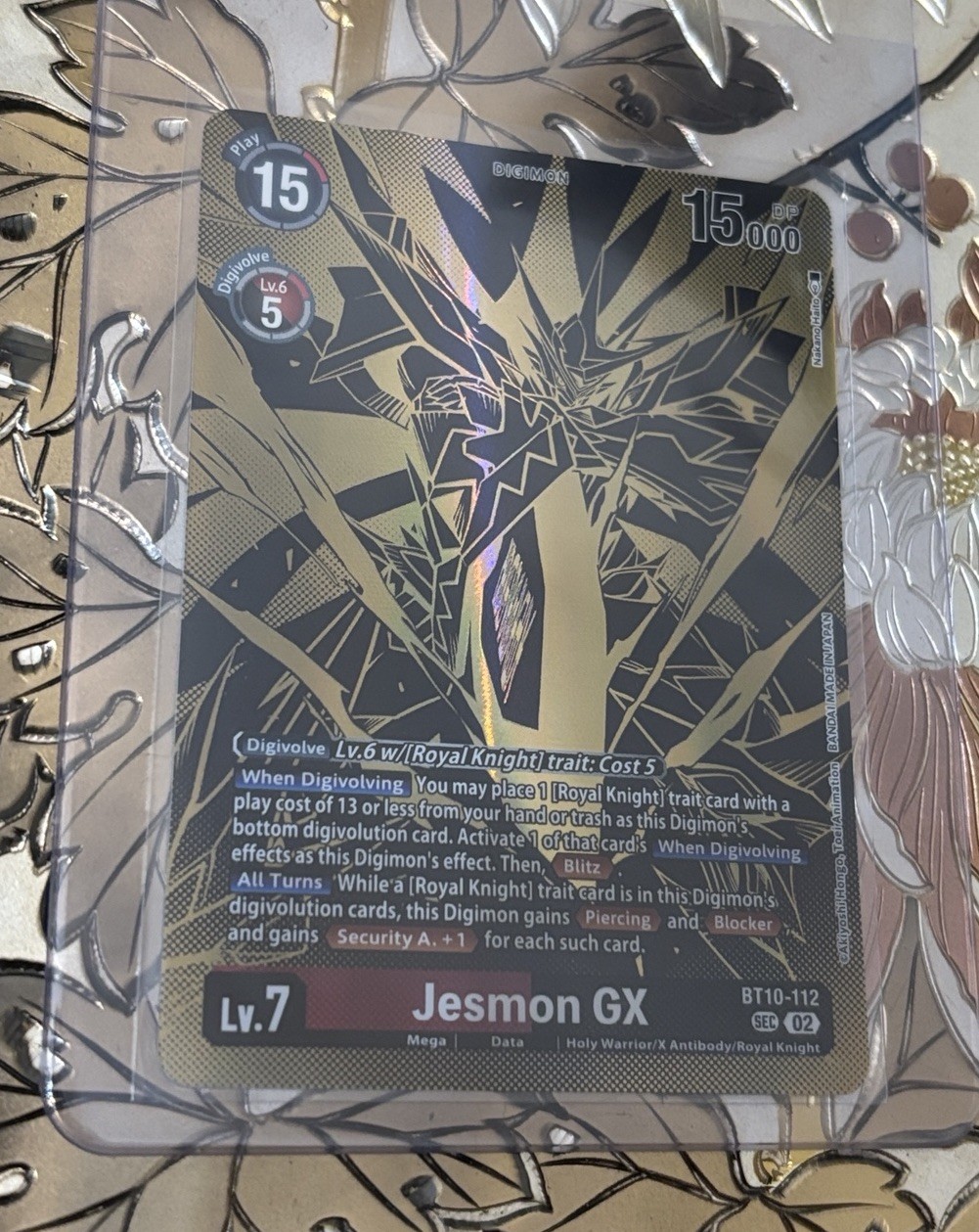 Digimon Card Game Jesmon GX BT10-112 Tamer's Evolution Box Rise of ...