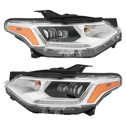 Full Led Headlights 84887859 84887860 Headlamps For Chevy Traverse 2018 ...
