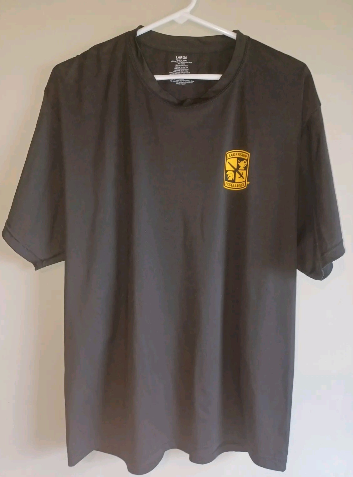 Army Rotc Men Leadership Excellence Crest Logo Black … - Gem