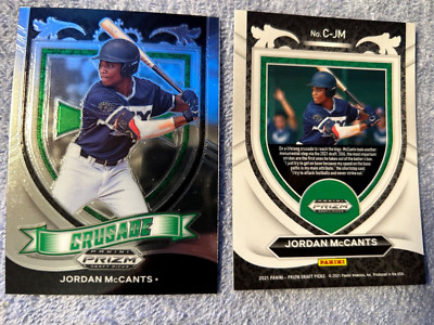 Jordan McCants 2021 Panini Prizm Draft Picks Crusade #C-JM Free ...