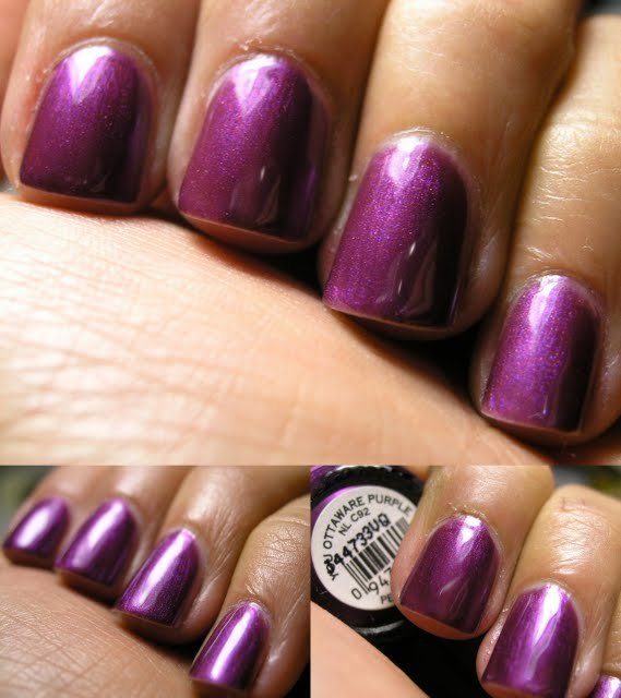 OPI *SUPER RARE* Nail Polish" YOU OTTAWARE PURPLE ( BLACK LABEL) "New ...