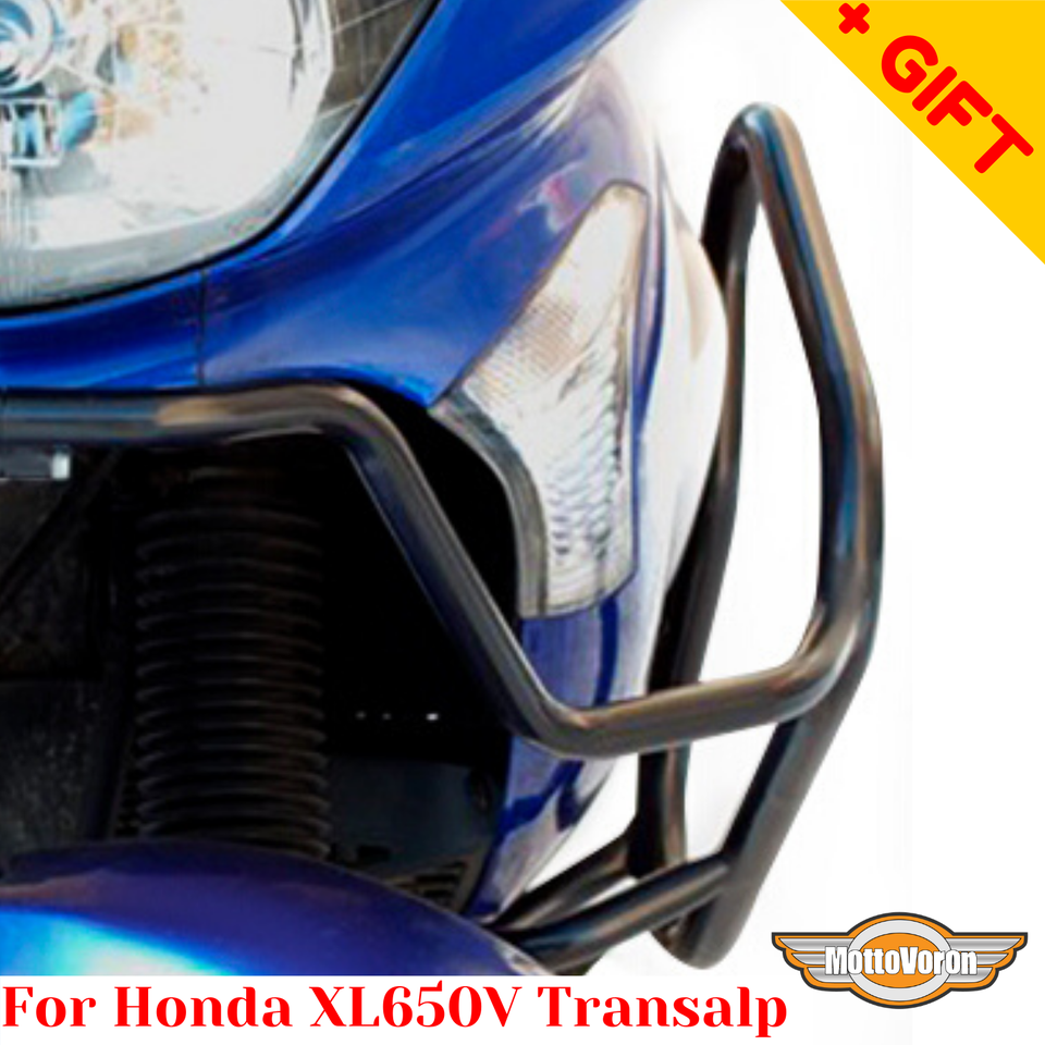 For Honda XL 650 V Transalp engine guard Transalp 650 crash bars, Bonus ...