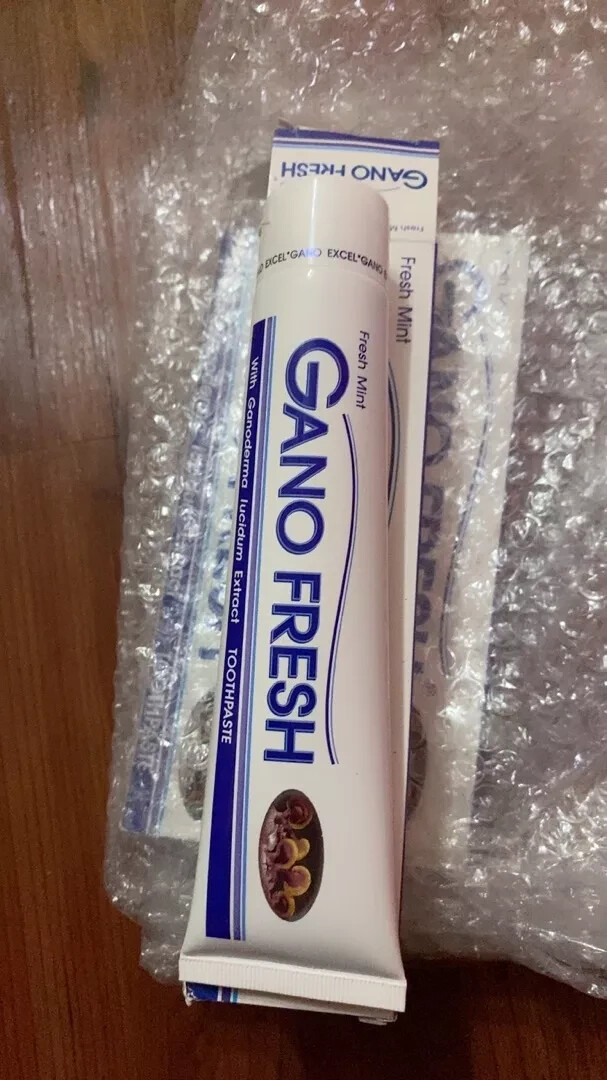 1 TUBE GANO EXCEL GANO FRESH TOOTHPASTE GANODERMA 150 GRAMS FREE ...