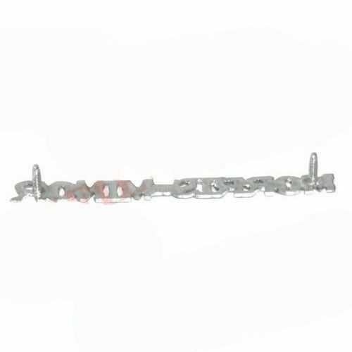 Chrome Plated Vintage Rear Boot Badge Motif Decal Morris Minor Set ECs ...